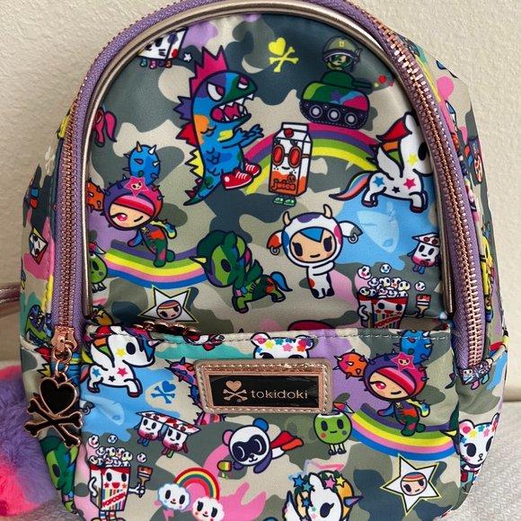 tokidoki | Bags | Tokidoki Camo Kawaii Mini Backpack | Poshmark
